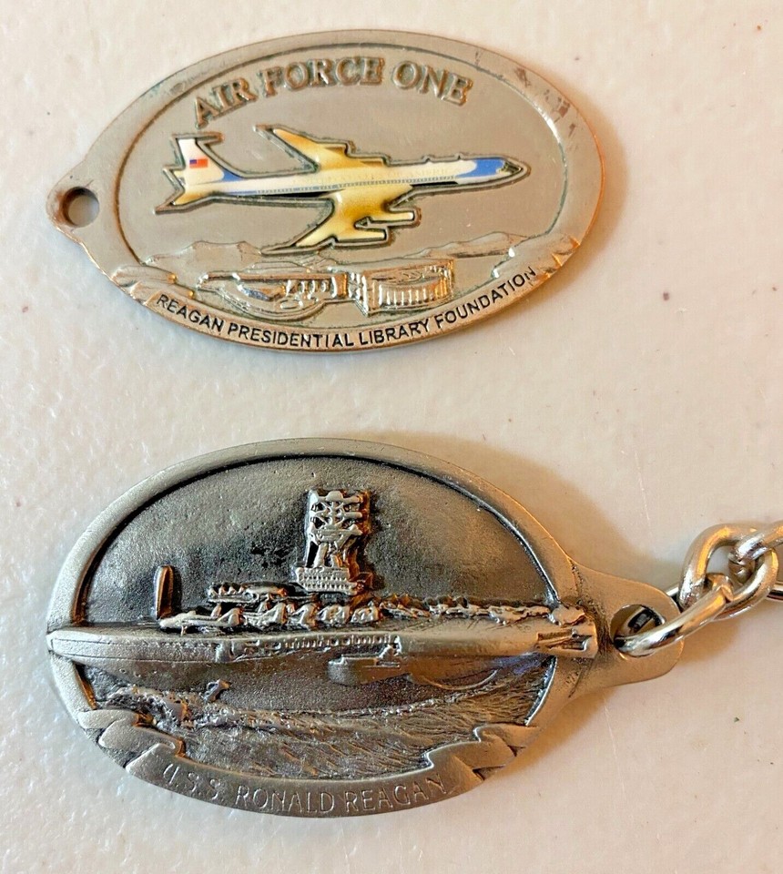 Ronald Reagan Republican Memorabilia Lot Keychain Pins Calendar Air ...