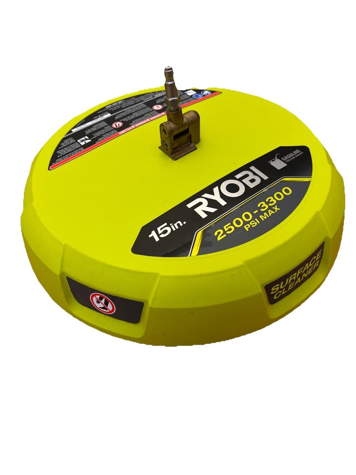 Ryobi Surface Cleaner for Gas Pressure Washer RY31SC01 3300 PSI 15 inch ...