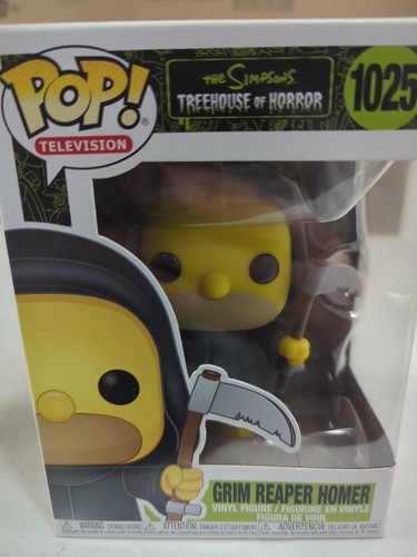 Funko Pop! Vinyl: The Simpsons - Grim Reaper Homer #1025 Vinyl Figure ...