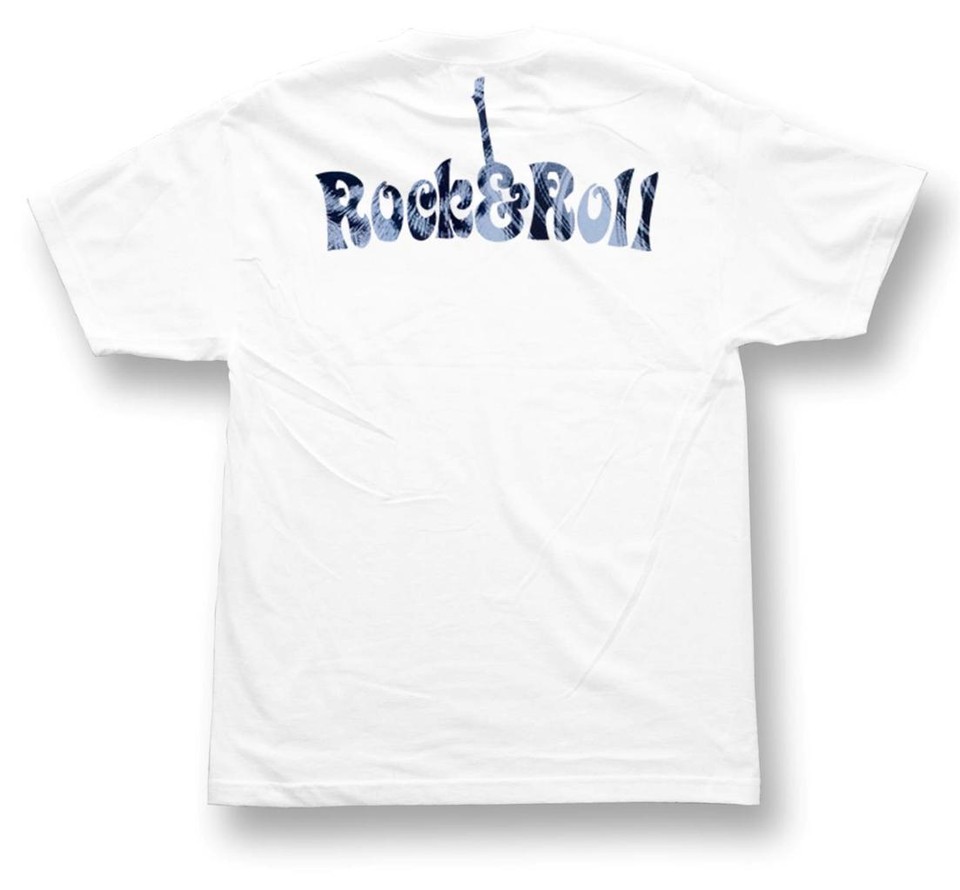 NEW MEN'S PRINTED SKULL POCKET T-Shirt MMA FUNNY ROCK & ROLL Tee BLACK ...