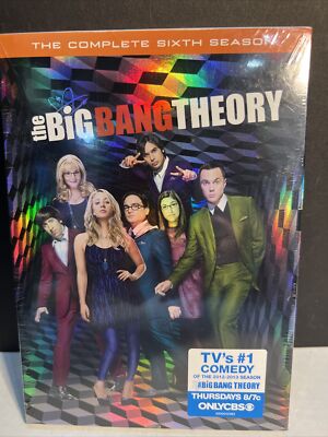 The Big Bang Theory [DVD TV Series] Season 6 Brand New Factory Sealed ...