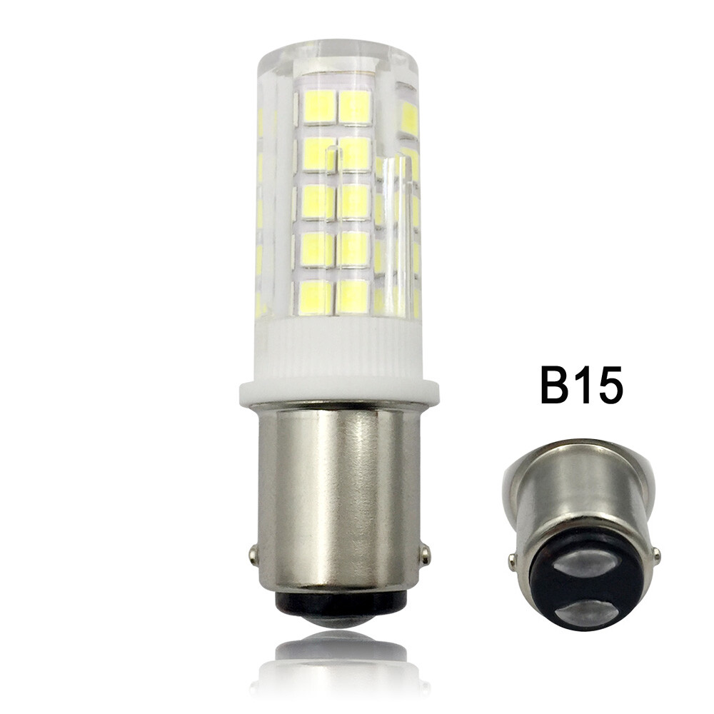 5pcs Ba15d B15 Led Light Bulb 64-2835SMD 5W 220~240V Ceramics Light ...