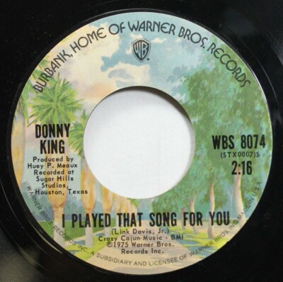 Soul 45 Link Davis, Jr. - I Played That Song For You / Mathilda On ...