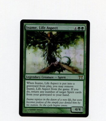 Iname, Life Aspect Judgment FOIL NM Magic the Gathering | eBay