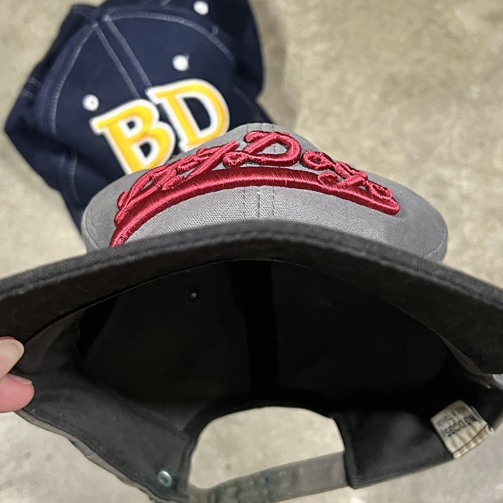 Big Dogs Hat Lot Of 2 Vintage Y2K Embroidered Logos Baseball Cap ...