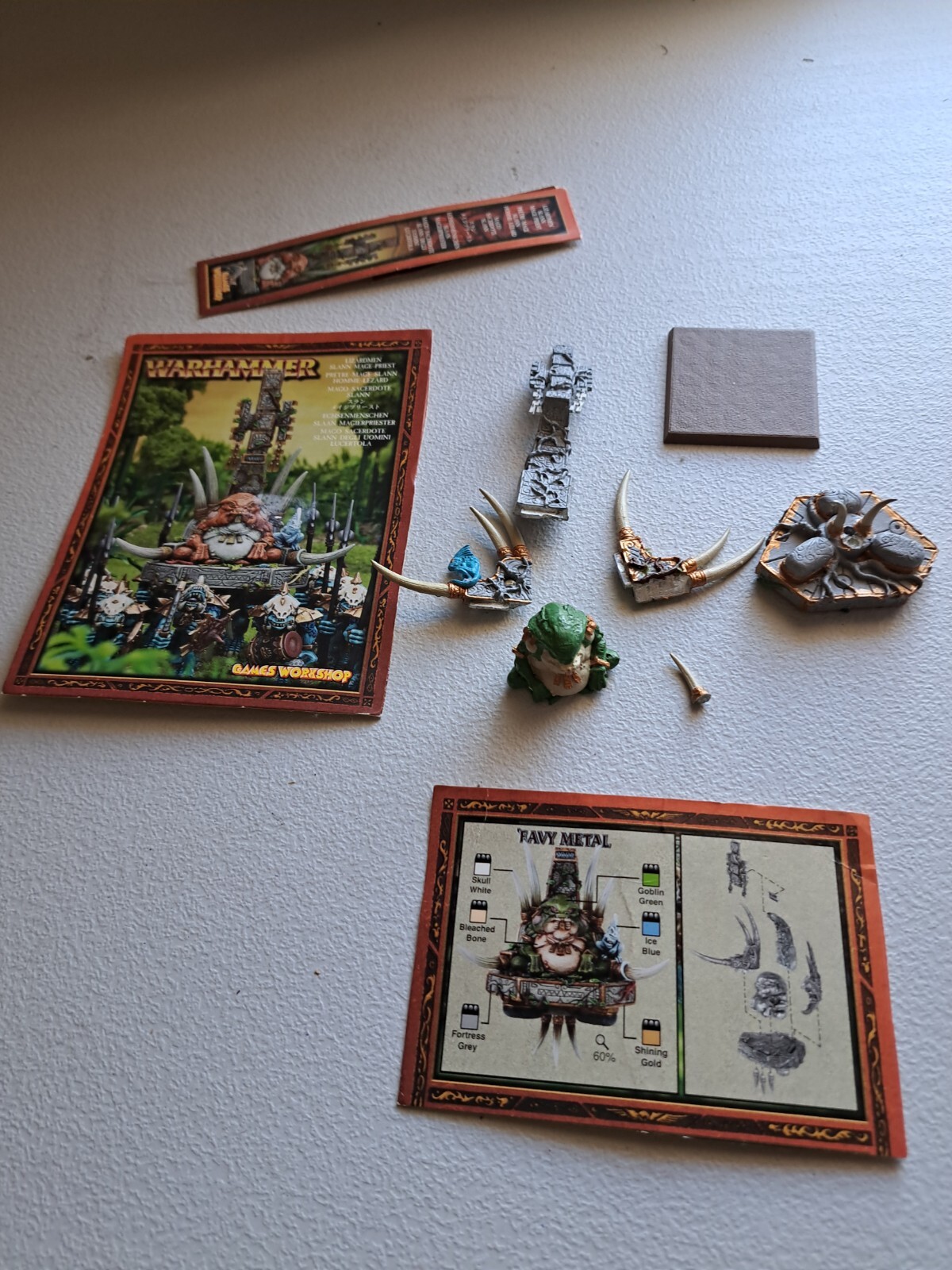 Warhammer Lizardmen Slann Mage Priest Metal Seraphon OOP GW Item#B48 | eBay