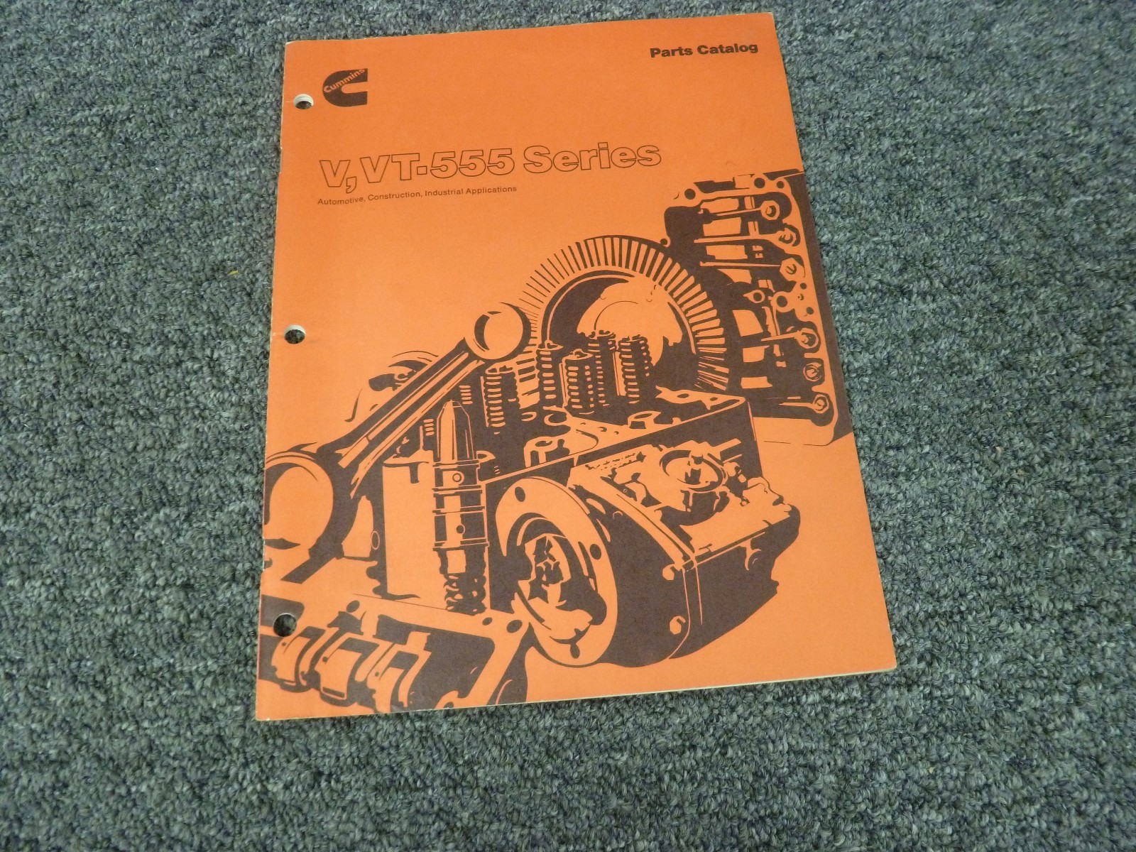 Cummins Models V555 & VT555 Diesel Engine Parts Catalog Manual Book | eBay