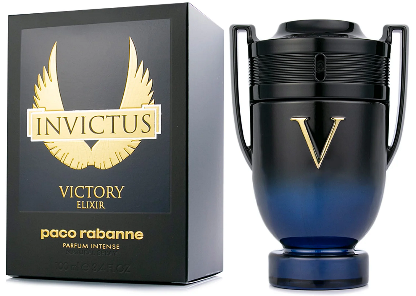 INVICTUS VICTORY ELIXIR * Paco Rabanne 3.4 oz / 100ml Parfum Intense ...