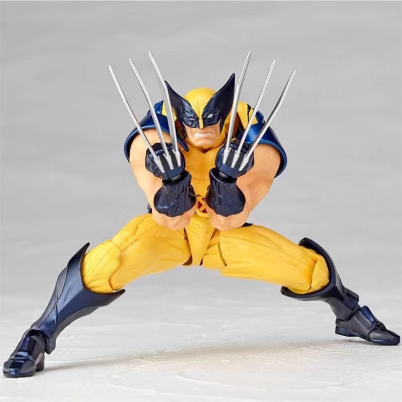 SHF 6" Anime Xman Wolverine Model Kaiyodo Revoltech Amazing Yamaguchi ...