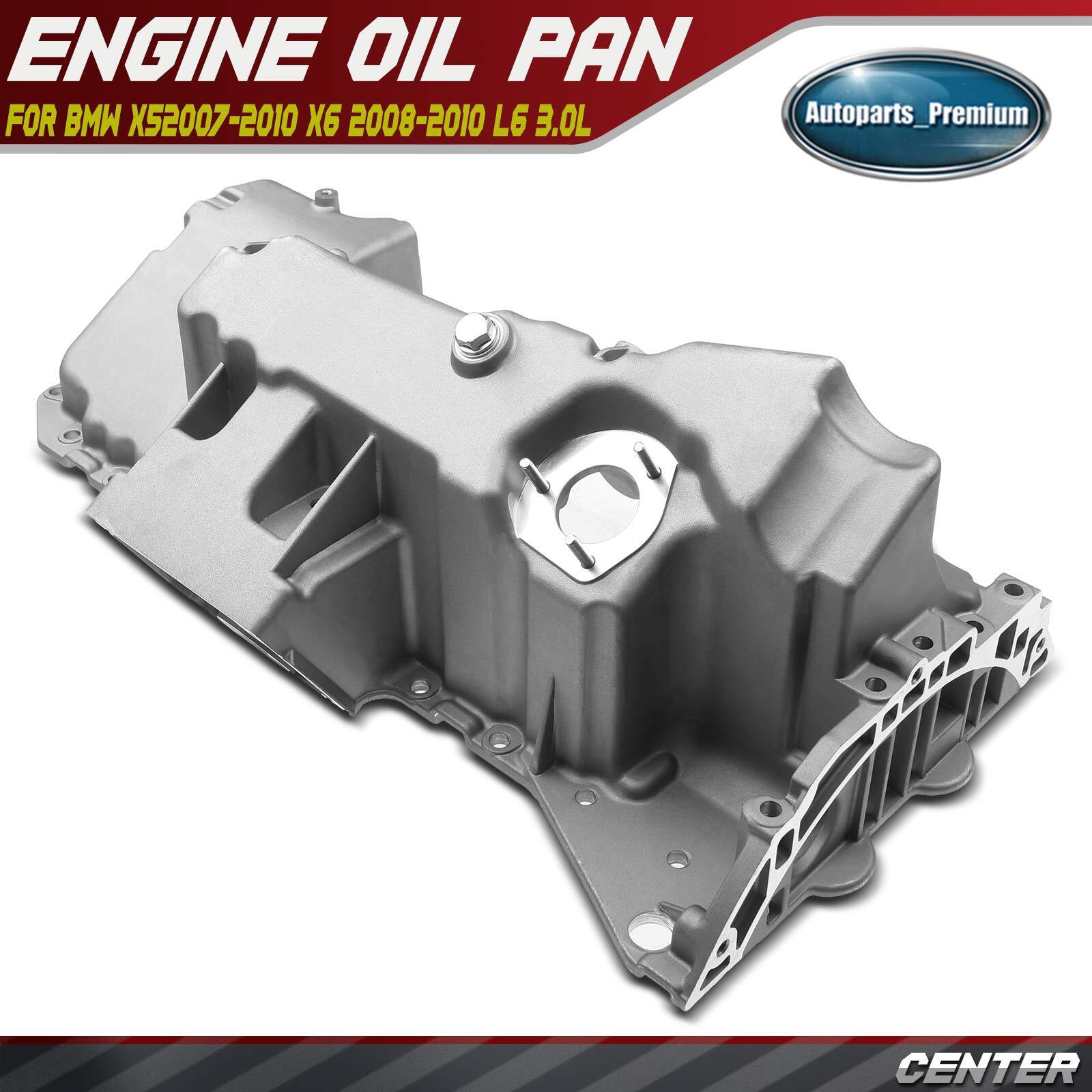 1x Engine Oil Pan Sump for BMW X5 07-10 X6 08-10 L6 3.0L 11137560308 ...