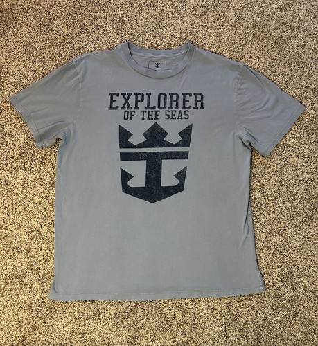 RCCL Royal Caribbean International Explorer of the Seas T-Shirt Blue ...