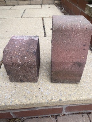 Edging Kerbs (Marshalls Keykerb) 40 large, 100 small | eBay UK