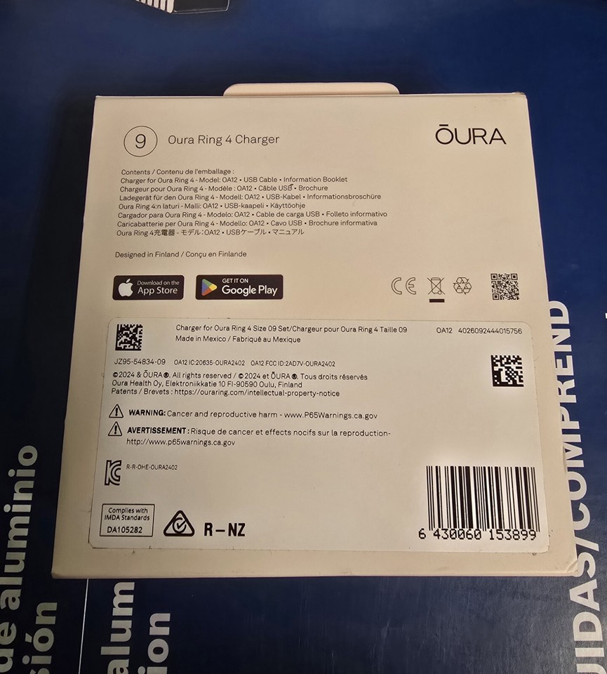 Oura Ring 4 Charger Size 9 Fast Charge Authentic Fast Shipping Brand ...