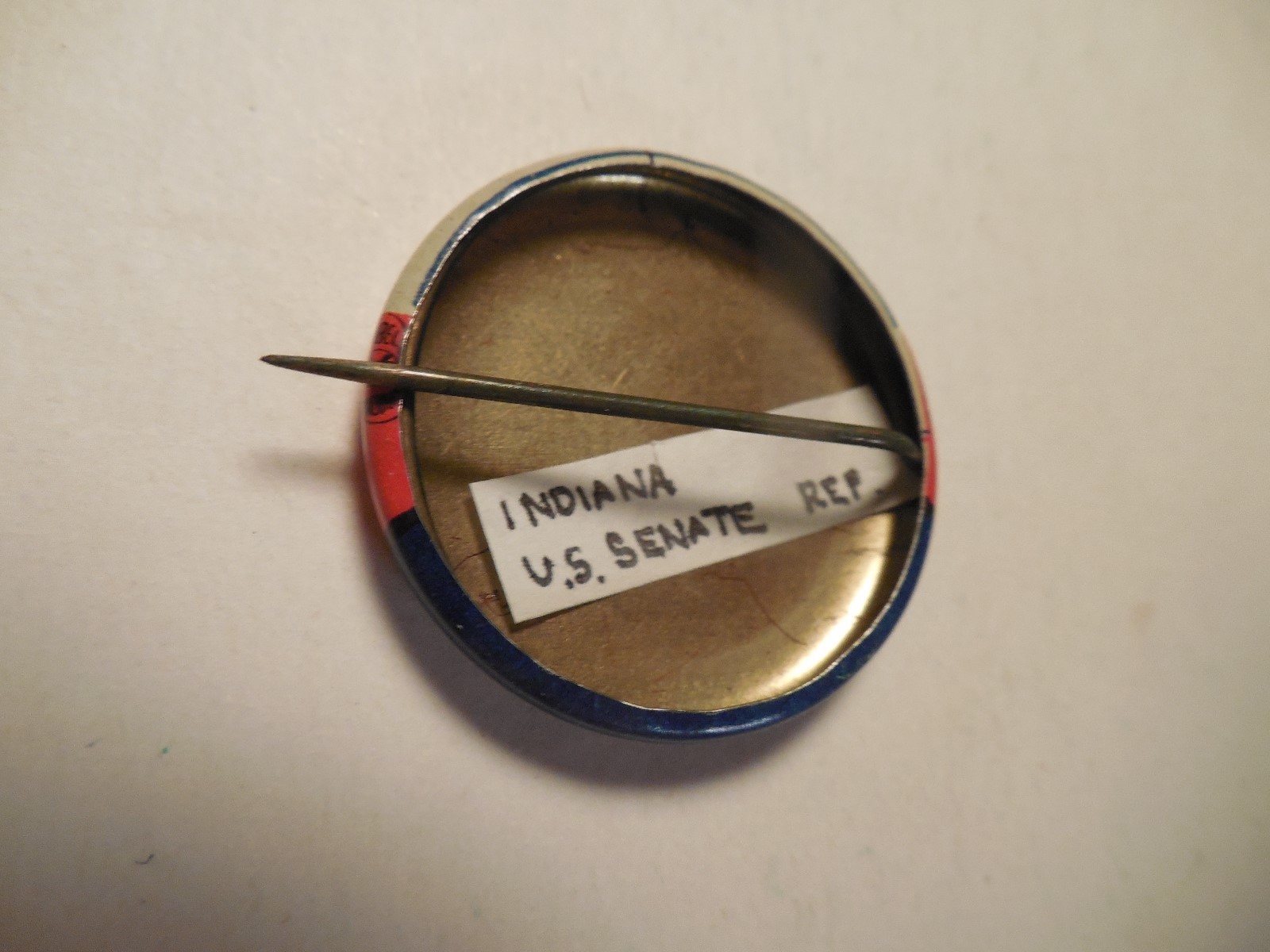 Indiana Senator Pin Back Local Campaign Button William Bill Jenner ...