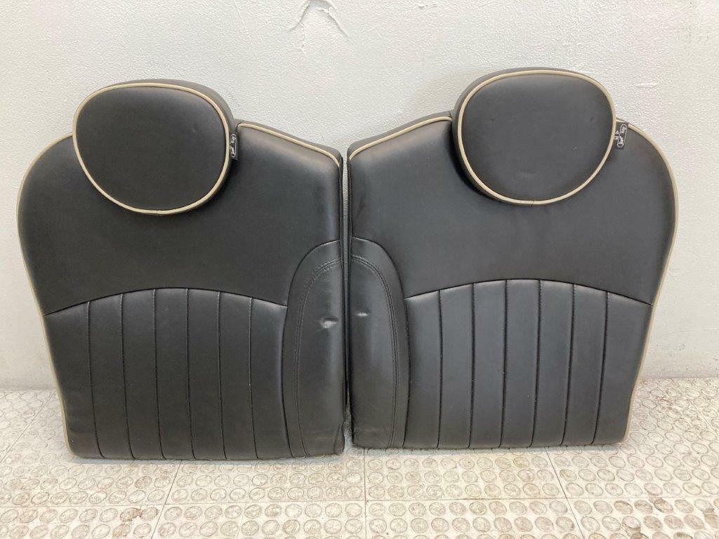 Mini Cooper Lounge Leather Seats Carbon Black T9E1 Heated 07-14 R56 R55 ...
