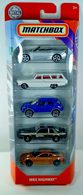 MATCHBOX Mattel 5-Pack City Adventure II Vehicles Honda Cars Gift Set 1 ...