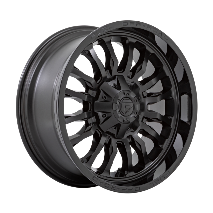 FUEL D796 Arc Rim 20X10 6X135/6X139.7 Offset -18 Blackout (Quantity of ...