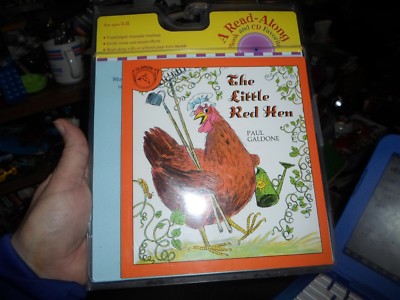 The Little Red Hen Paul Galdone Vintage Book Sealed Read A Long CD | eBay