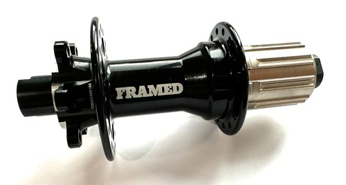 Rear Bike Hub Framed 6 bolt Disc 148mm 32h 12mm Thru Axle Fits HG ...