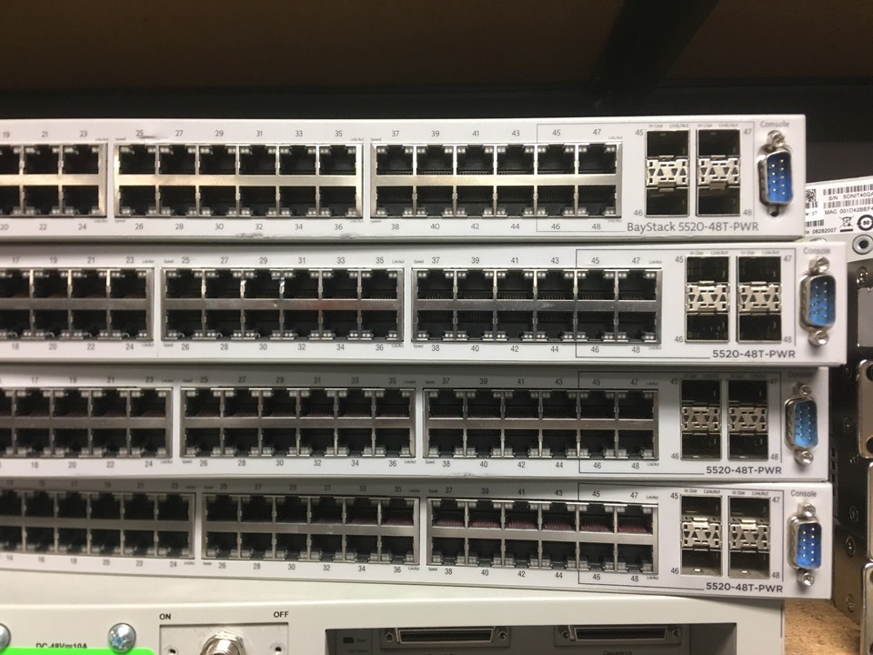 Avaya AL1001e05-e5 BayStack 5520-48t routing switch | eBay