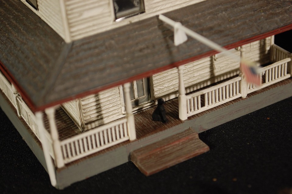 Revell Farm House Group Built & Painted Building Structures HO 1:87 ...