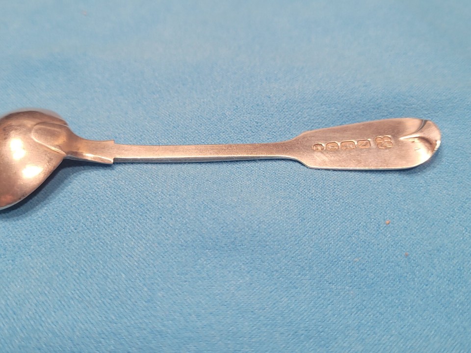 Sterling Silver Spoon, Exeter , 1869 , James & Josiah Williams , 13g ...