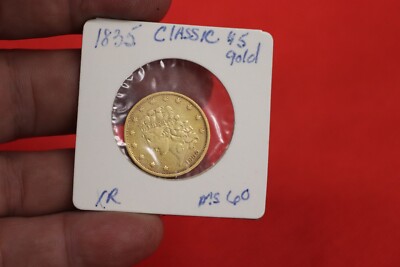 1835 Gold Half Eagle, $5 Gold Classic Head, Scarce Early Date | eBay