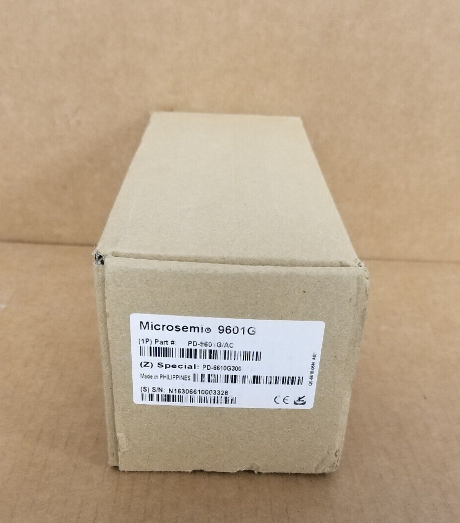 OPEN BOX! Microsemi PoE+ (IEEE 802.3at) Power Over Ethernet PD-9601G/AC ...