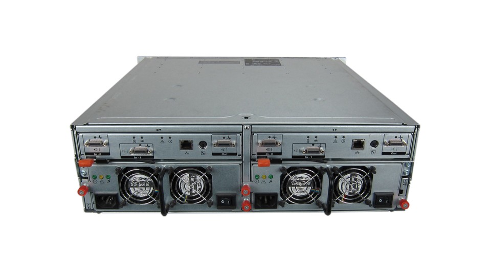 Dell PowerVault MD3000 Enclosure - 2x Dual Port SAS Controller 2x 488W ...