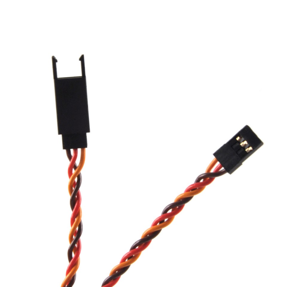 5PCS Twisted Wire Extension Cable 15cm 30cm 100cm For RC Model Airplane ...