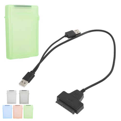 Hard Disk Adapter Cable HDD/SSD Dual Interface Conversion Cord With 2.5 ...