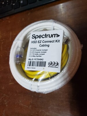 Spectrum HSD EZ Connect Kit Cabling PCTDHSK2 (Coaxial, Cat5e, 2-way ...