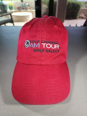 AM Tour Player Golf Hat Antigua brand Golf Channel & Golf Galaxy Issue ...