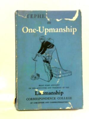 One-Upmanship (Stephen Potter - 1960) (ID:43033) | eBay Australia