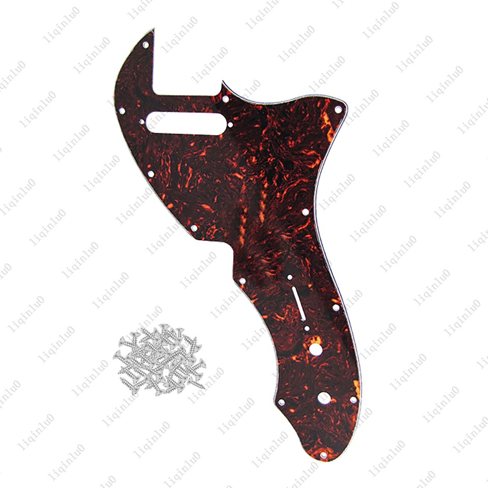 Guitar Pickguard Scratch Plate with Screws For Telecaster Thinline 69 ...