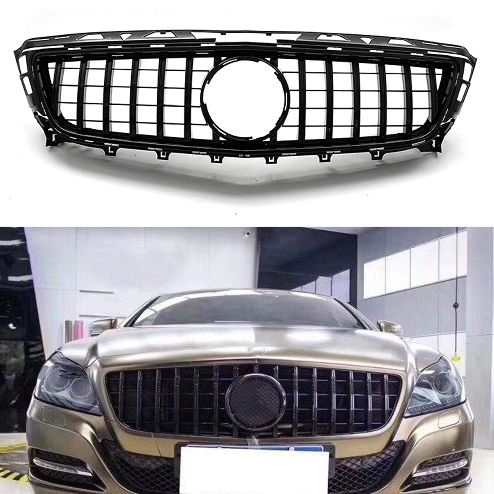 For Mercedes Benz CLS Class W218 2011-2014 2013 Front Bumper Grille ...