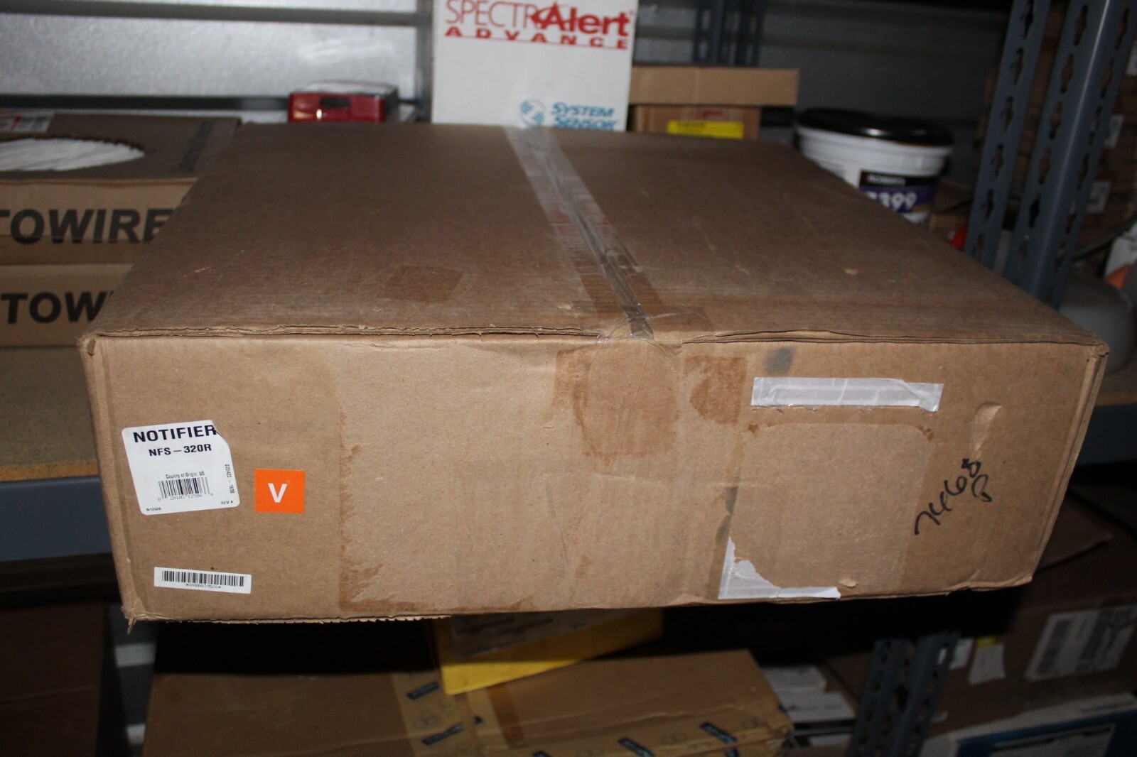 NEW Notifier NFS-320R RED Onyx Notifier Intelligent Fire Alarm Control ...