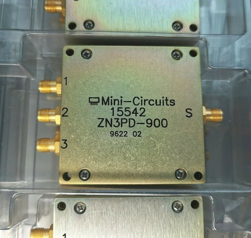 NEW Power Splitter Combiner 800-900MHz Mini-Circuits ZN3PD-900 MCL 3 ...
