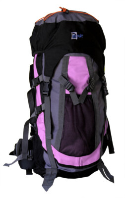 NEW - HIKING BACKPACK - 55 LITRE - Pink | eBay