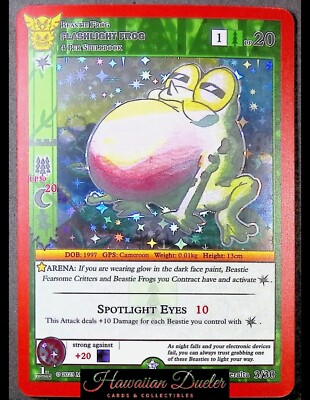 MetaZoo 2023 Fan Art Flashlight Frog Full Holo #3 | eBay