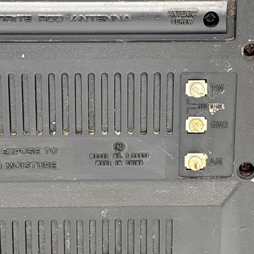 GE Superadio II 2 General Electric GE AM/FM Super Radio 7-2885F Tested ...