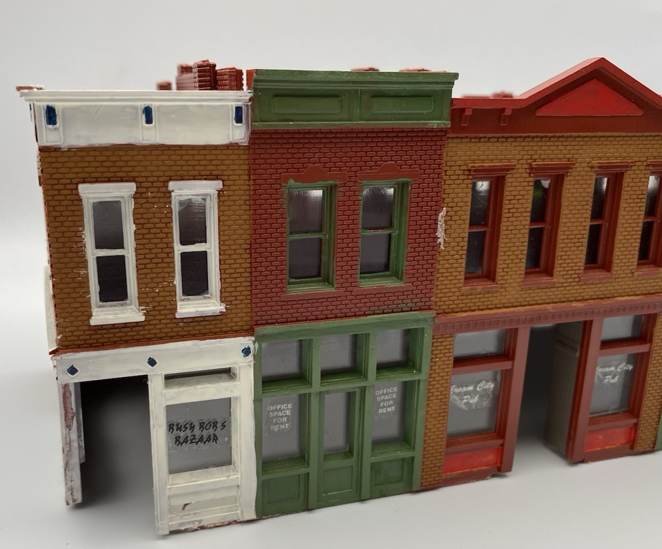 WM K Walthers HO Scale Store Front Warehouse Building Train Layout 1998 ...