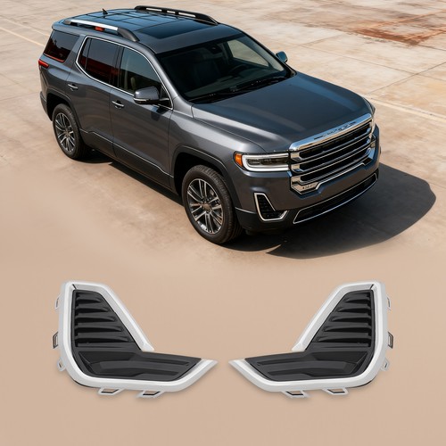 For 2020-2023 GMC Acadia Fog Light Cover Set Front Driver and Passenger ...