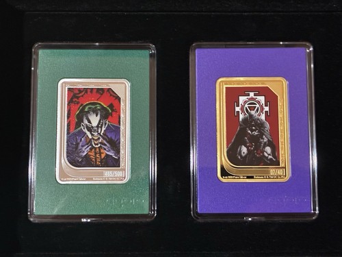 The Art of DC Comics Silver Trading Coins Niue Agoro. Emerald And ...