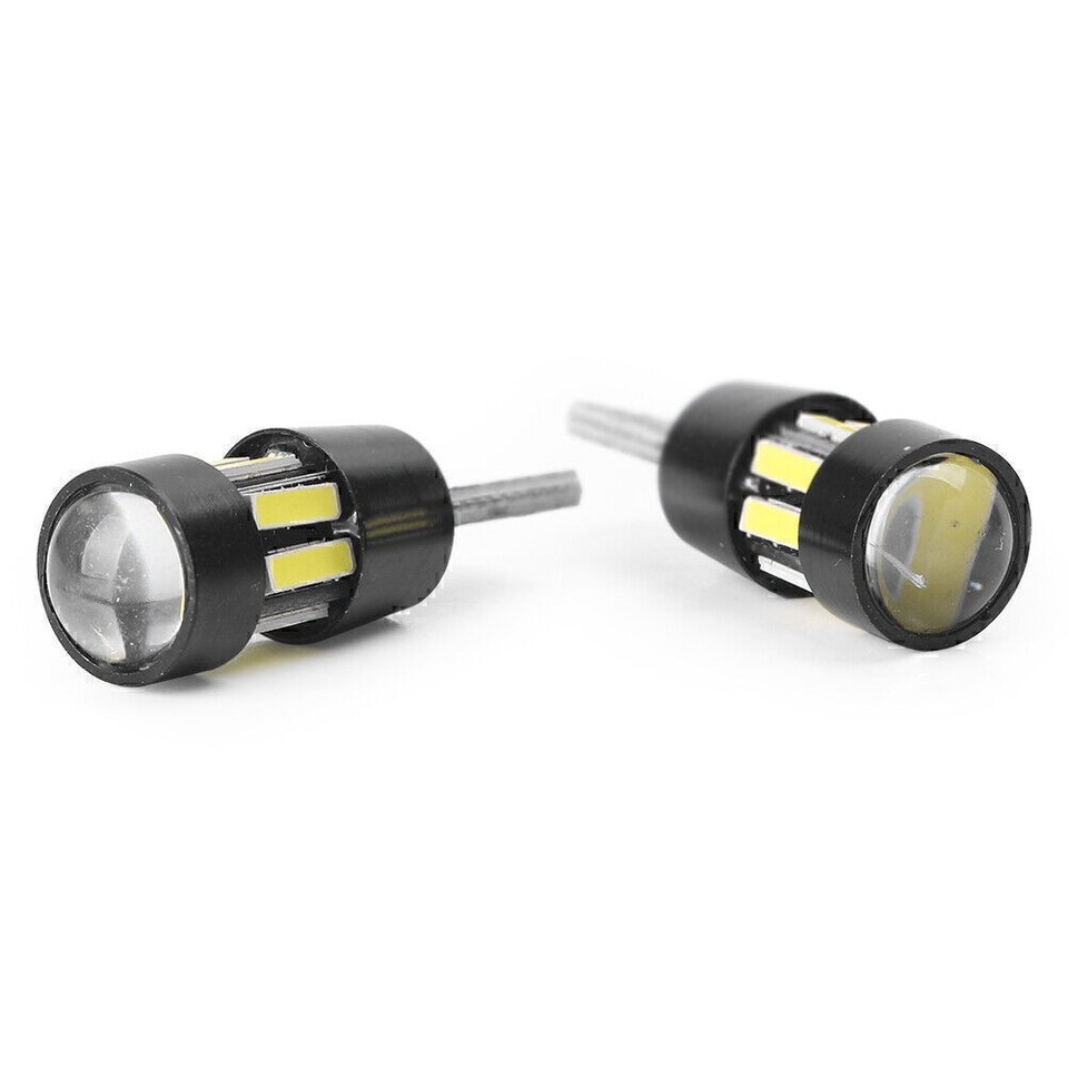 T10 7020 10 SMD LED Lamp Led Brake Light For Auto Truck Pure White 2pcs ...