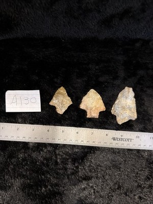 Native American Arrowheads Lot Of 3 (A130) | eBay