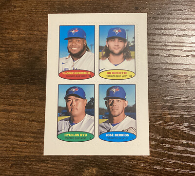 2023 Topps Heritage 1974 Baseball Stamps Toronto Blue Jays #74BS-22 Bo ...