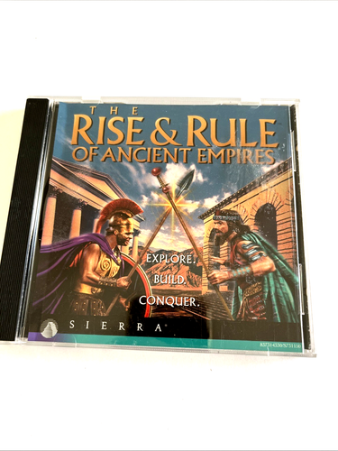 The Rise & Rule Of Ancient Empires PC Video Game CD | eBay