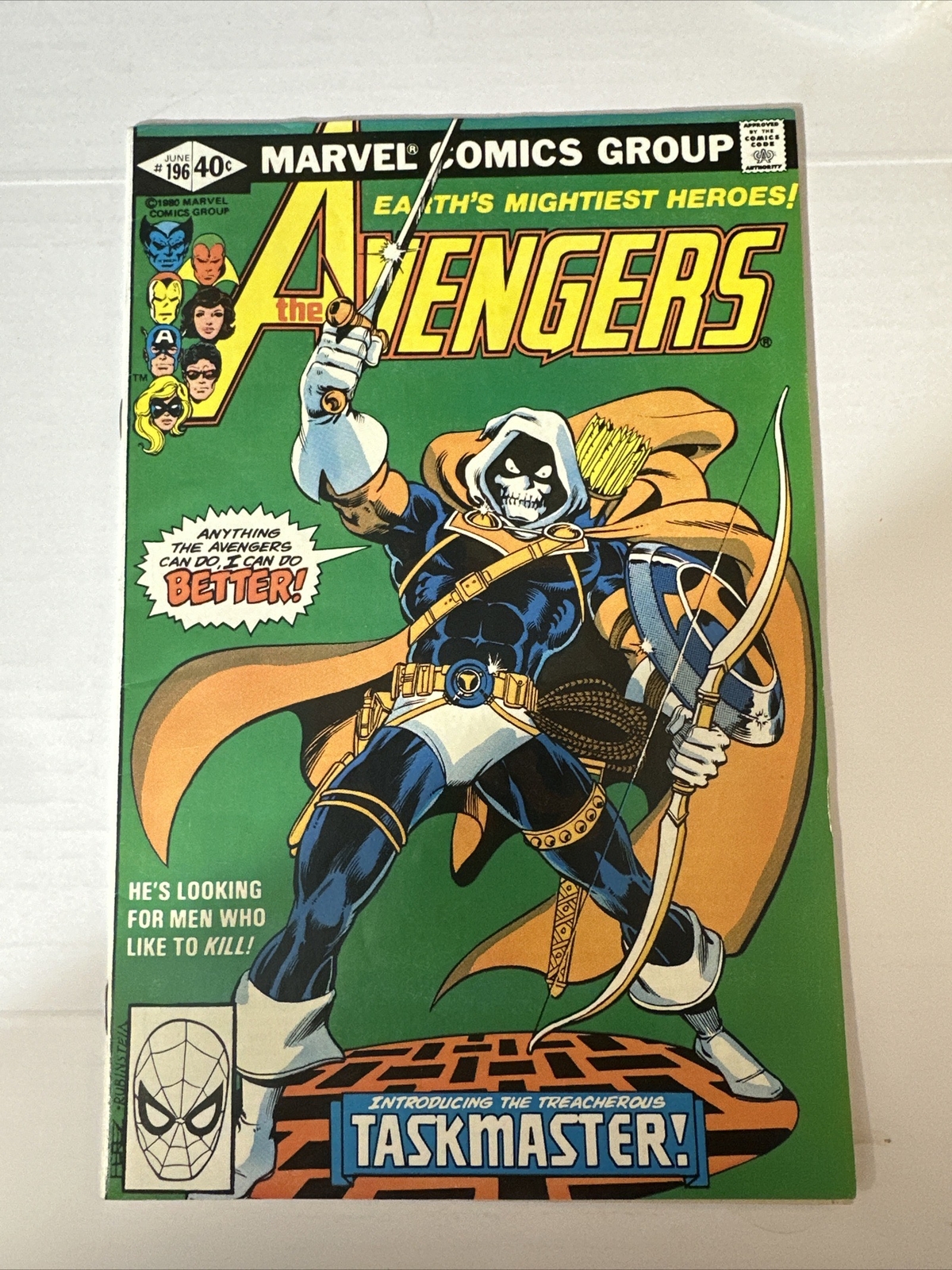 The Avengers #196 (Marvel Comics June 1980) for sale online | eBay