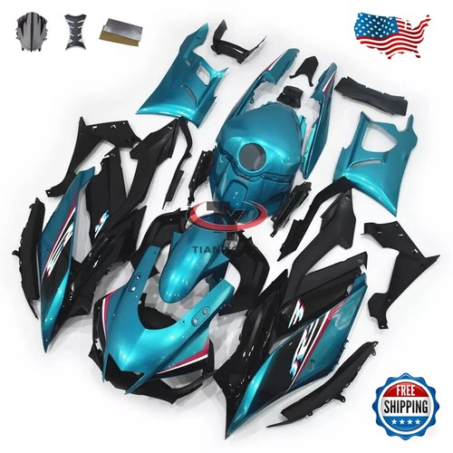 Fit For Yamaha YZF R3 R25 2019-2023 Pearl Blue Fairing Injection ABS ...